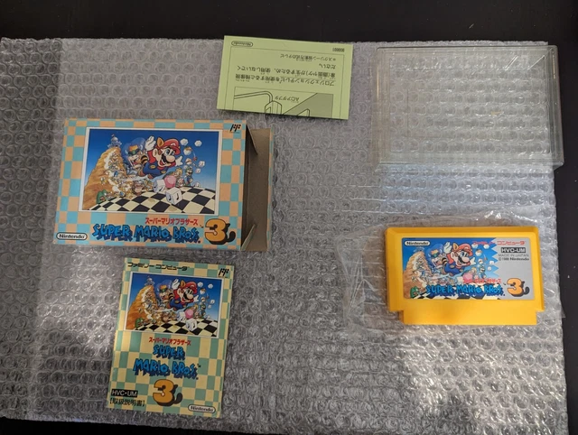 SUPER MARIO BROS. 3 Famicom Disk System FDS Japan Jap NTSC-J EUR 59,95 ...