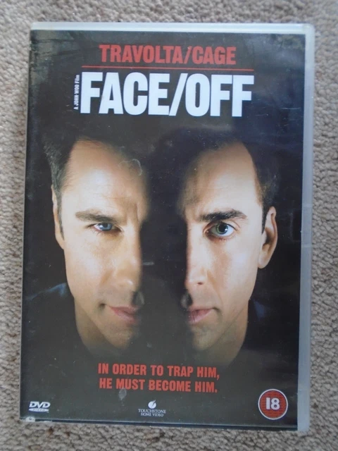 FACE/OFF (DVD, 2001) starring John Travolta & Nicolas Cage £0.30 ...