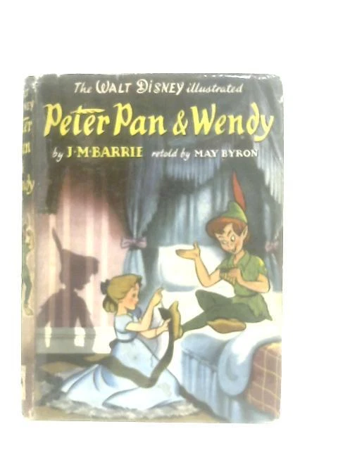 THE WALT DISNEY Illustrated Peter Pan and Wendy (May Byron.) - 1958 ...
