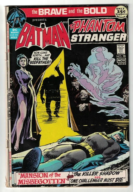DC BRAVE AND the BOLD Comics #98 1971 FN- Batman Phantom Strange 5,5 ...
