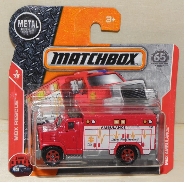MBX AMBULANCE MATCHBOX Rettungswagen Krankenwagen MBX Rescue 2018 ...