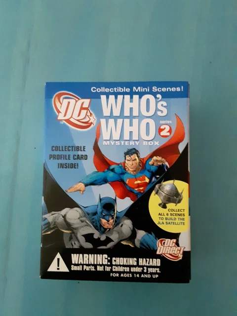 NEW DC DIRECT WHO’S WHO MYSTERY Micro-Figures! SERIES 2, MINI SCENES ...