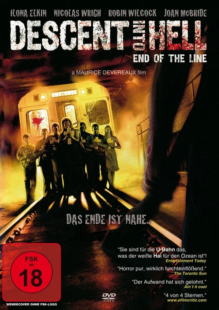 DESCENT INTO HELL: End of the Line (DVD) Ilona Elkin Nicolas Wrigh £8. ...