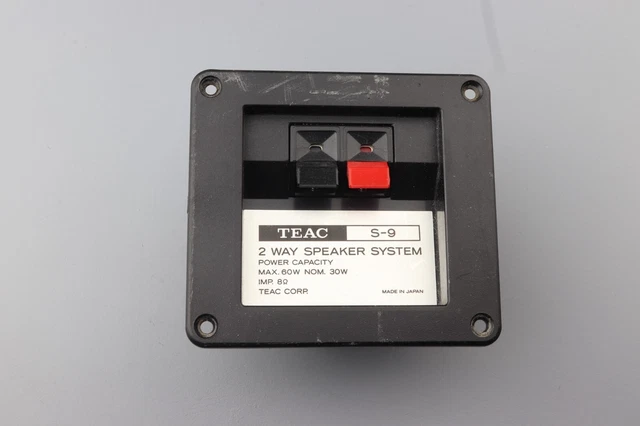 *TEAC S-9* CROSSOVER with Terminal Speaker Part /ST1 £17.50 - PicClick UK
