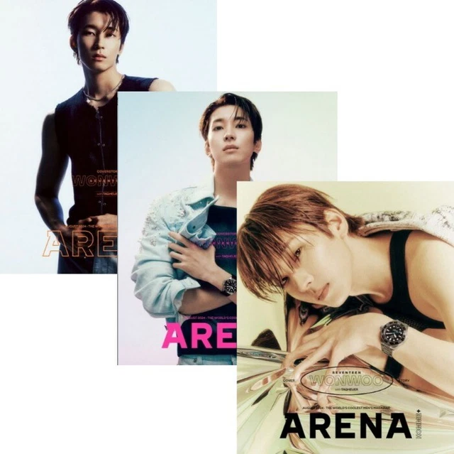 ARENA HOMME KOREA Magazine 2024 August SEVENTEEN WONWOO + Other SVT ...