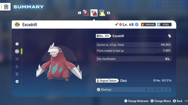 SHINY ALPHA EXCADRILL Pokémon Legends Za Perfect IV With Masterball £1. ...