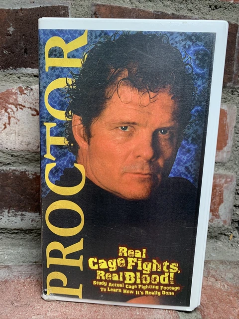 RARE BANDE VHS Proctor Real Cage Fights Real Blood Training 1 sur 2 EUR ...