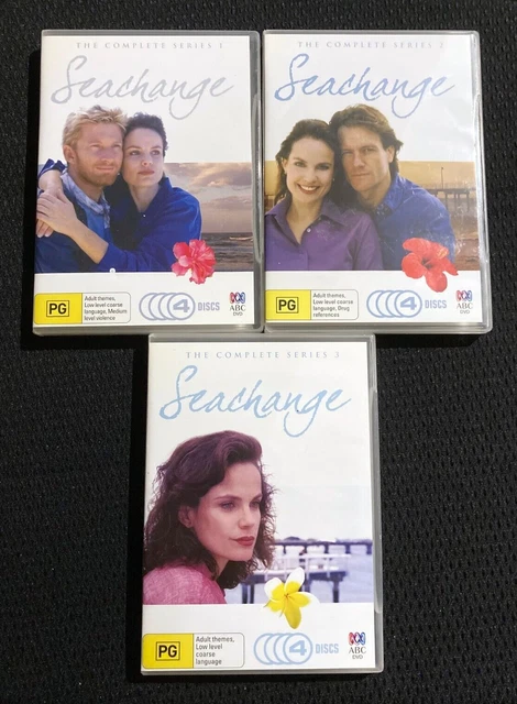 SEACHANGE: THE COMPLETE Series 1-3 Sigrid Thornton ABC TV Drama RARE 12 ...