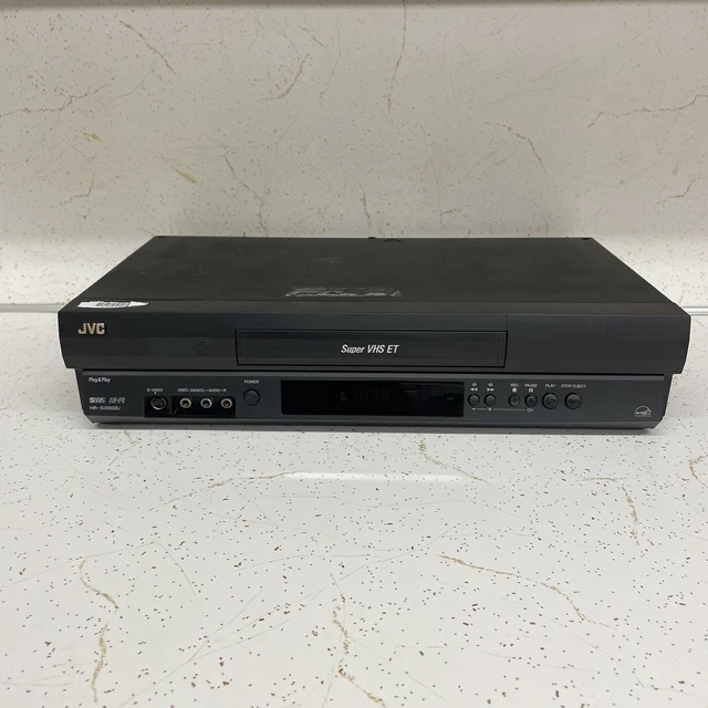 JVC HR-S2902U SUPER VHS ET VCR S-VHS Player Tested Working No Remote ...