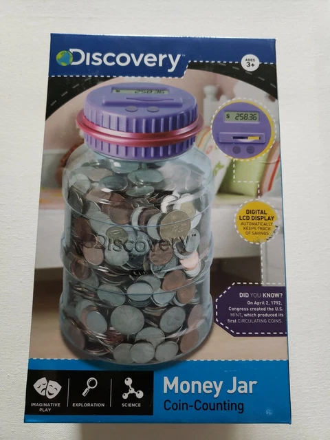Children's Bead Craft Kit DISCOVERY KIDS Digital Coin-Counting Money ...