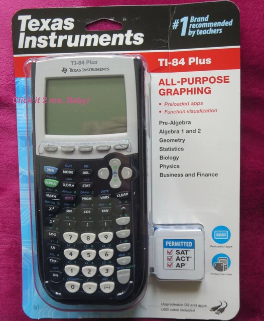 TEXAS INSTRUMENTS TI-84 Plus Graphing Calculator $70.00 - PicClick