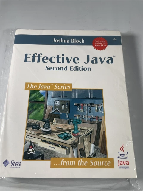 JAVA SER.: EFFECTIVE Java by Joshua Bloch (2008, Trade Paperback) $20. ...