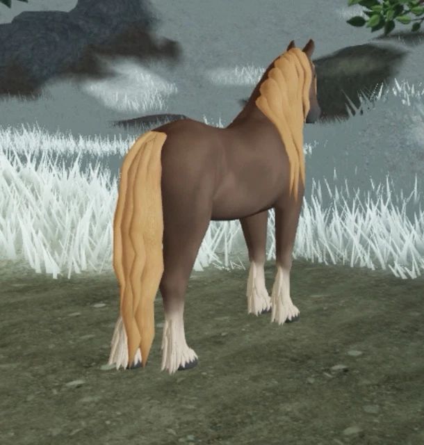 WILD HORSE ISLANDS 🌸 IUH Leathery Chestnut Fri Friesian 🌸 $342.28 ...