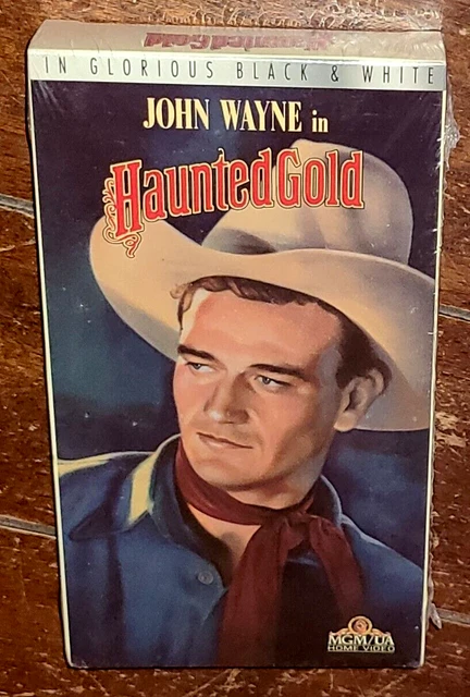 HAUNTED GOLD (VHS, 1994, MGM/UA) John Wayne/Sheila Terry/Erville ...