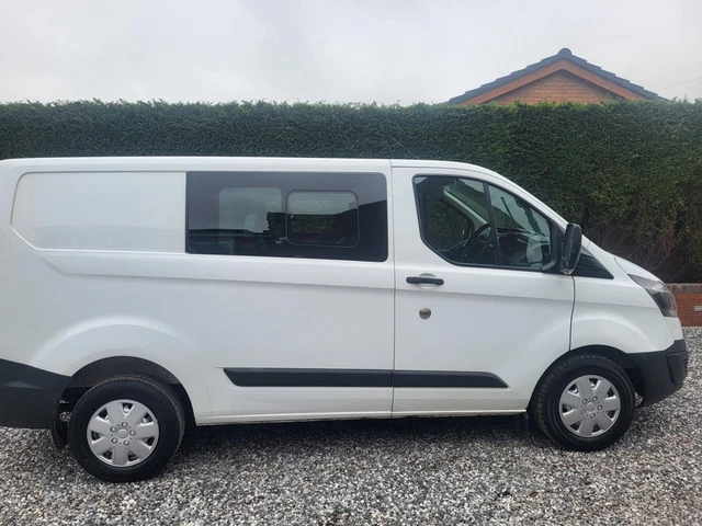 FORD TRANSIT CUSTOM Crew Cab Van 1 Owner 93K History Good Condtion £ ...