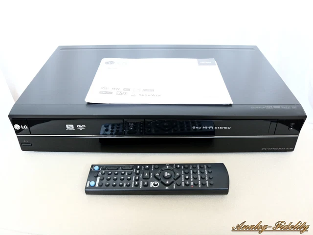 LG RC388 VHS DVD Recorder Kombigerät Video Digitalisieren Garantie EUR ...