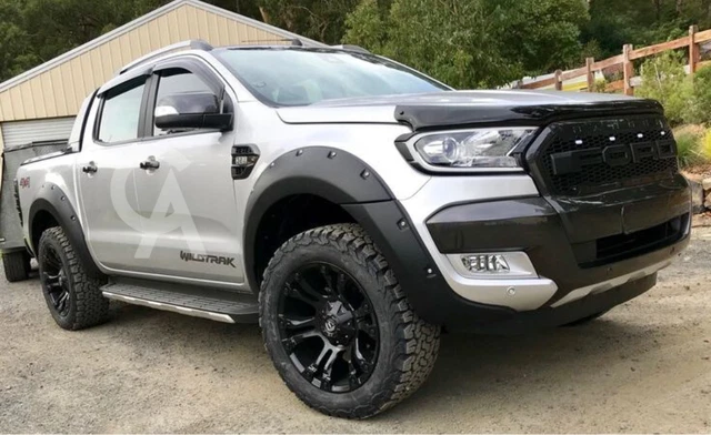 FORD RANGER T7 Wide Wheel Arches Fender Flares Modified Design 2015-17 ...