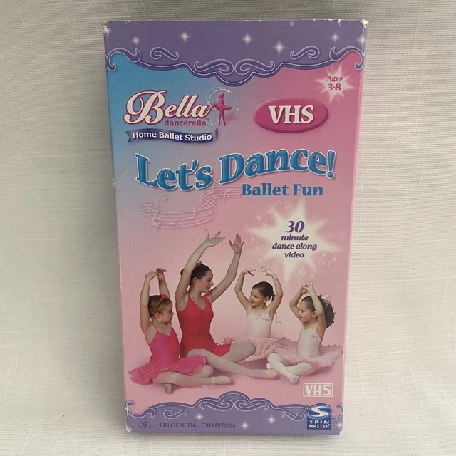 VHS BELLA DANCERELLA Let's Dance! Ballet Fun (VHS, 2003) £4.92 ...