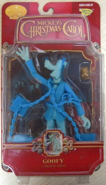 GOOFY AS MARLEY'S Ghost. Mickey's Christmas Carol. Action Figures cm 17 ...