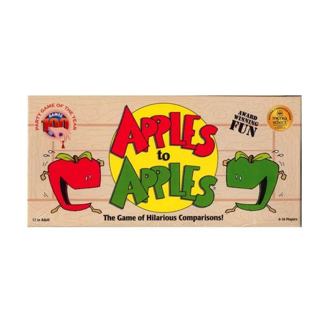 OUT OF THE Box Boardgame Apples to Apples Box VG+ £15.78 - PicClick UK