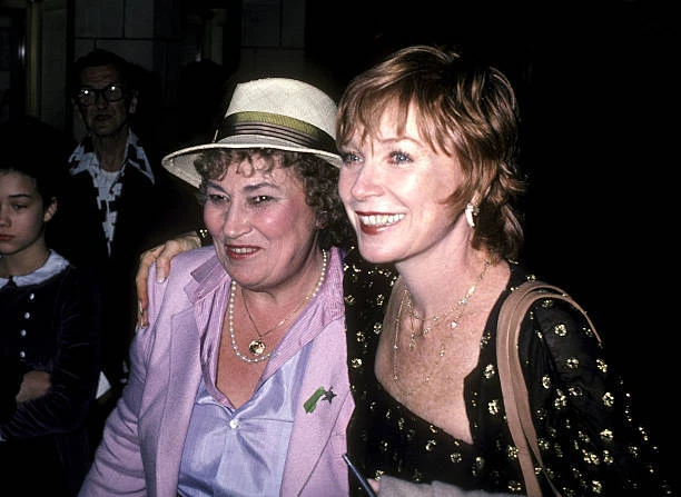 Activist Bella Abzug And Actress Shirley Maclaine At The Evita Bro