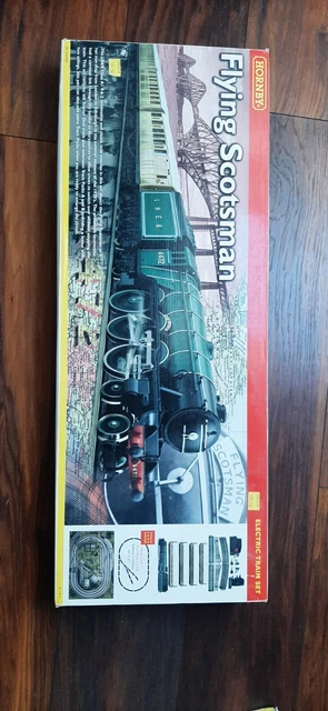 R1039 HORNBY OO Gauge Flying Scotsman Train Set very good condition £50.00 - PicClick UK