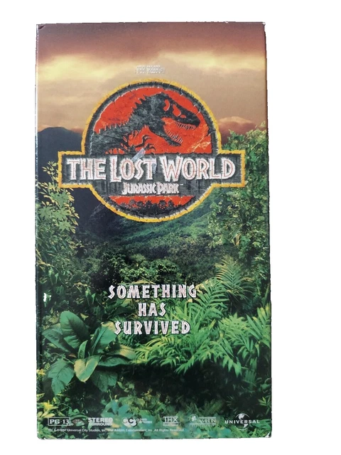 THE LOST WORLD: Jurassic Park Something Has Survived VHS Cassete Tape 1997 £5.46 - PicClick UK