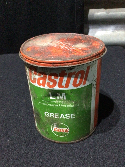 VINTAGE CASTROL LM Grease Tin/Can £8.00 - PicClick UK
