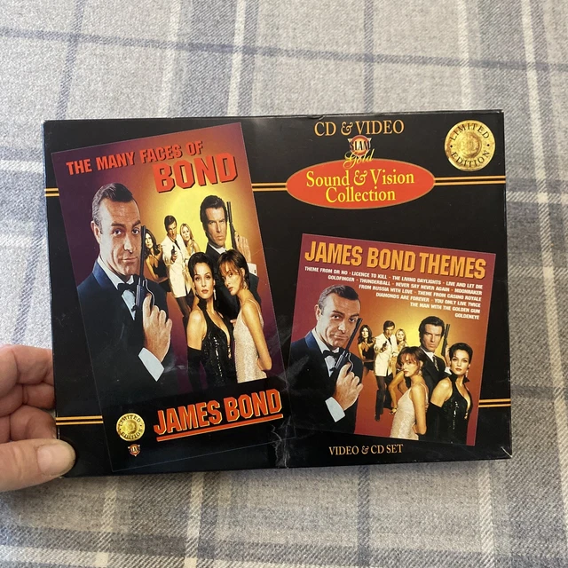 JAMES BOND SOUND And Vision Collection - The Many Faces Of Bond Cd And ...