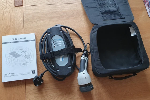 GENUINE BMW HOME EV Charger 3 Pin Type 2 - i3, 330e, 530e, 225xe Wall ...