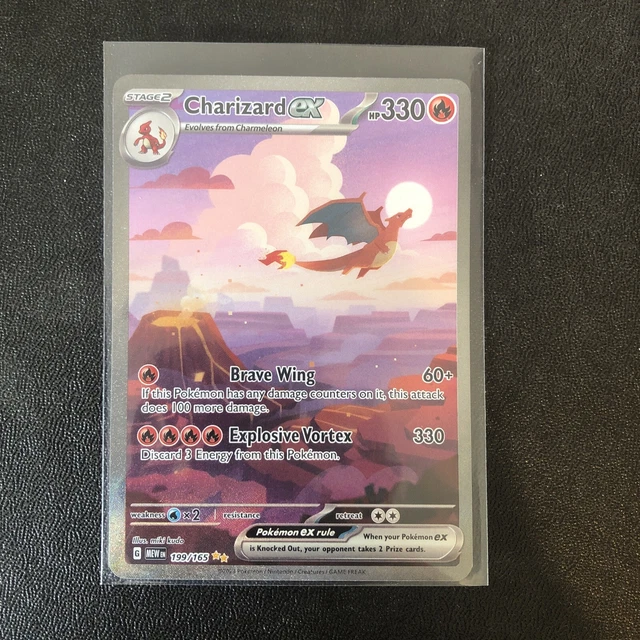 POKÉMON TCG SCARLET & Violet 151 Charizard ex 199/165 ALT Art EUR 116 ...
