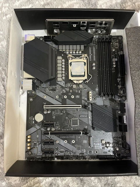 MSI Z490-A PRO Motherboard, Intel Z490, LGA1200, DDR4, ATX £83.27 ...