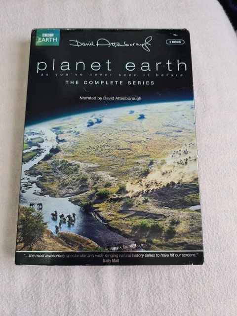 PLANET EARTH THE Complete Series 5 Disc BBC DVD Box Set (2013) £2.00 ...