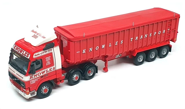 CORGI 1/50 SCALE CC12410 - Volvo FH Bulk Tipper Truck Knowles Transport ...