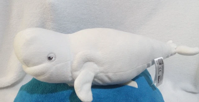 14& FINDING DORY/NEMO "Talking" Bailey Beluga Whale Disney Plush Soft ...