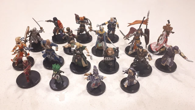 PATHFINDER BATTLES ICONIC Heroes Sets 1-5 Dungeons & Dragons Miniatures ...