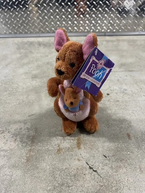 VINTAGE NOS DISNEY Gund Winnie The Pooh 100 Acre Collection Kanga And ...