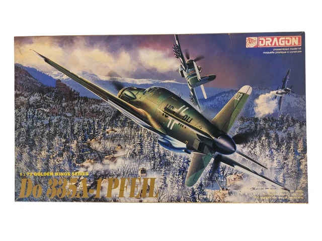 DRAGON 5009 GOLDEN Wings Series Dornier Do 335A-1 Pfeil Modellbausatz 1 ...