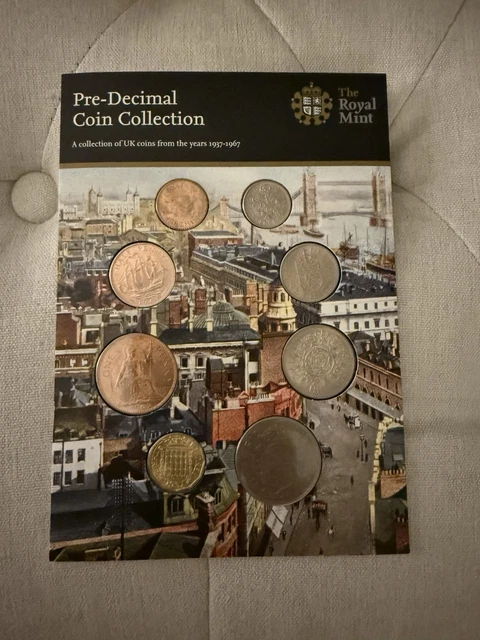 ROYAL MINT PRE Decimal Coin Set £19.89 - PicClick UK