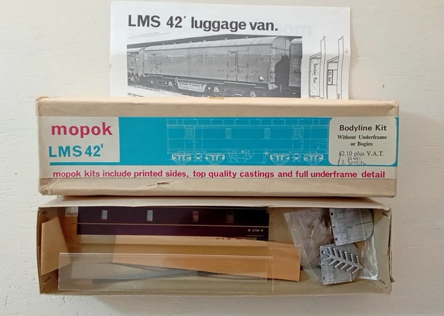 MOPOK LMS 42' Luggage Van Coach Kit £10.53 - PicClick UK