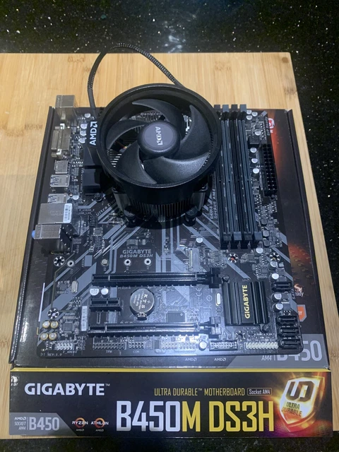 AMD RYSEN 5 2600x CPU PROCESSOR BUNDLE WITH MOTHERBOARD GIGABYTE ...