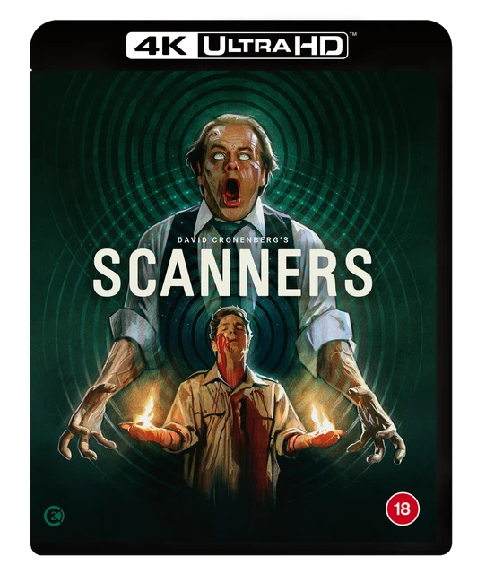 SCANNERS (4K UHD Blu-ray) Jennifer O'Neill Patrick McGoohan Stephen ...