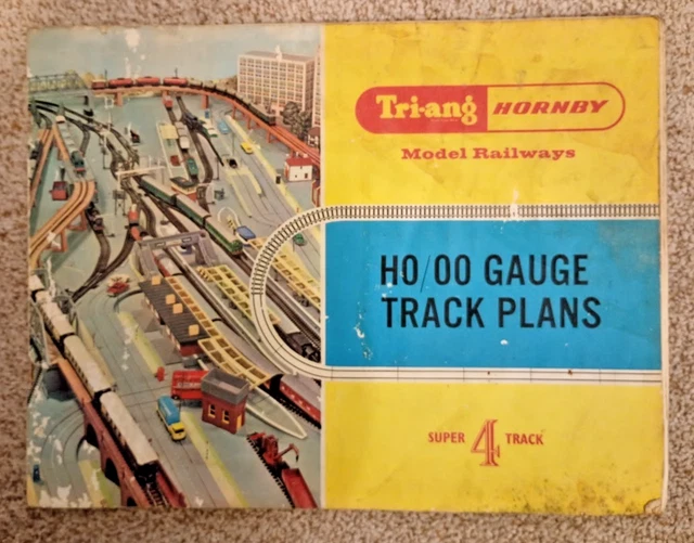 TRIANG HORNBY MODEL Railways HO / OO GAUGE TRACK PLANS BOOKLET £4.90 ...