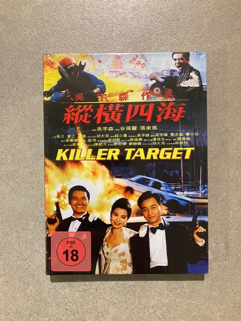 KILLER TARGET BLU Ray Mediabook NEU & OVP Cover Chow Yun-Fat FSK 18 ...