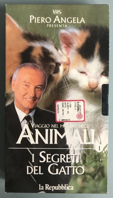 VHS - I segreti del gatto - Piero Angela - La Repubblica De Agostini ...