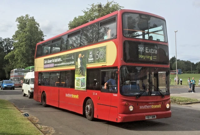 BUS PHOTO X London Stagecoach Photograph Dennis Trident Ta406 Picture Y517Nhk. £2.12 - PicClick UK