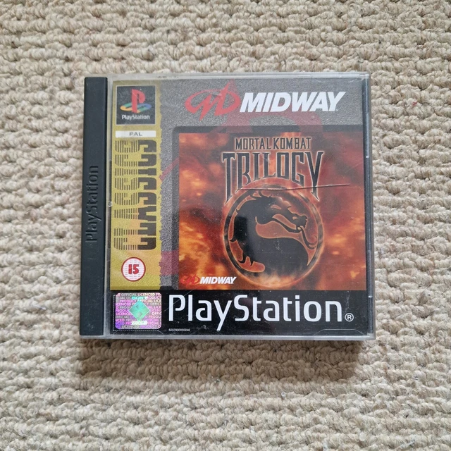 MORTAL KOMBAT TRILOGY - PS1 - PAL Complete Good - Fighting *Free UK ...