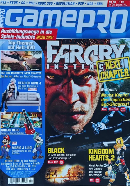 GAMEPRO AUSGABE 03/2006 Februar PlayStation Xbox Nintendo Far Cry ...