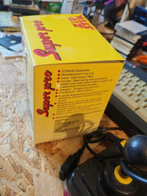 JOYSTICK ZIP STICK en boite Amiga Amstrad ..port DB9 testé OK EUR 36,99 ...