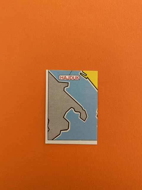 PANINI FOOTBALL CLUBS n.159 Map of Yugoslavia Jugoslavija Ottima Con ...